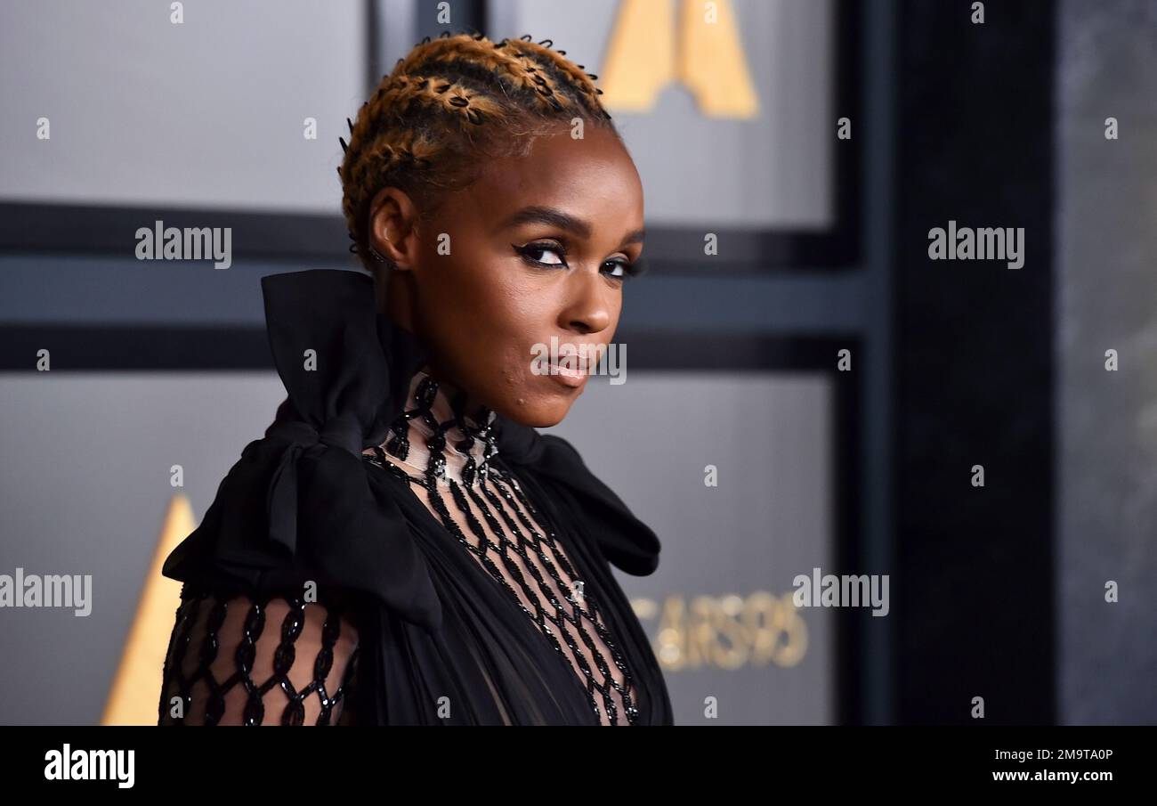 Janelle Monae arrives at the Governors Awards on Saturday, Nov. 19 ...