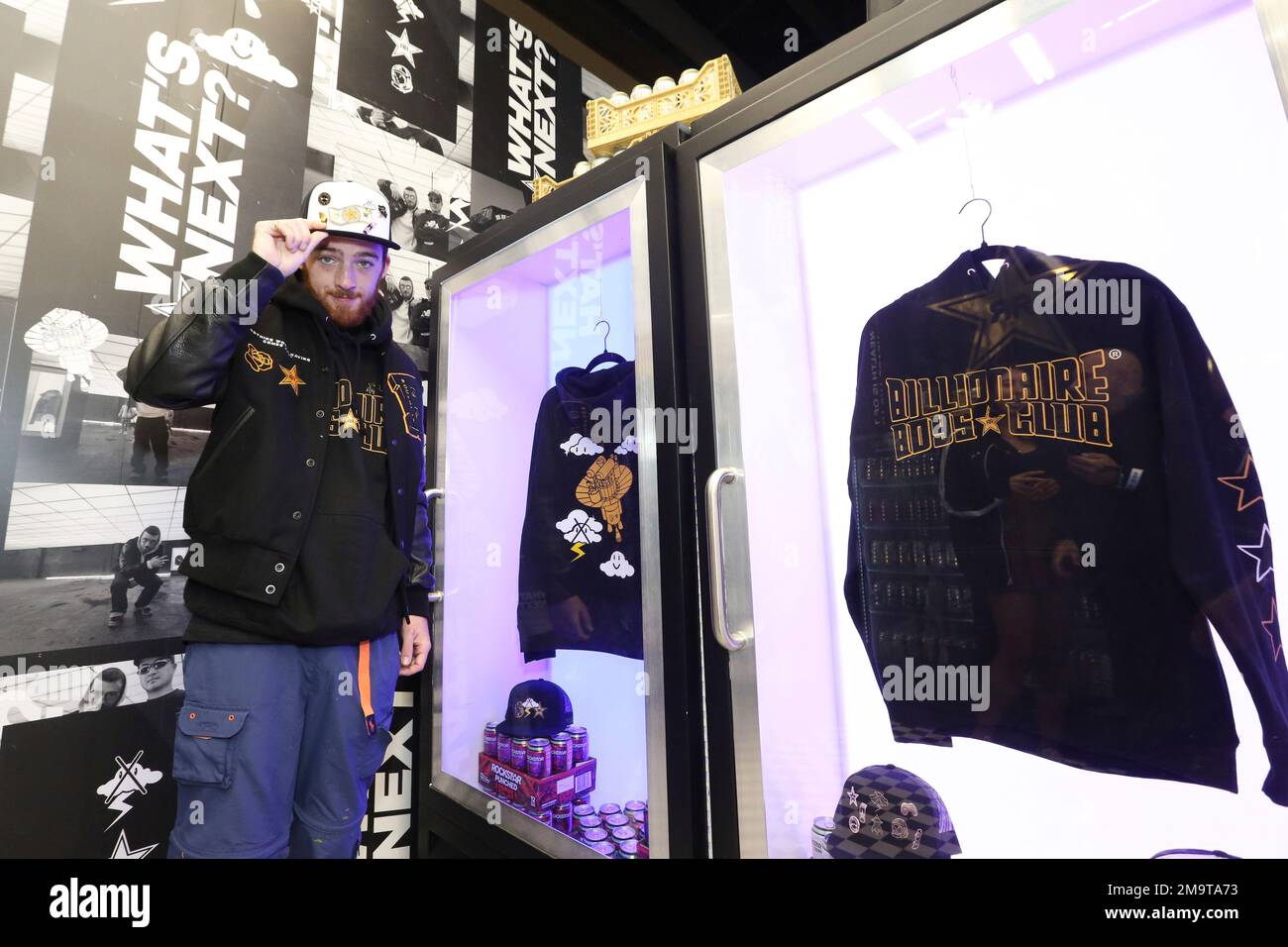 IMAGE DISTRIBUTED FOR ROCKSTAR ENERGY DRINK - Angus Cloud showcases his ...