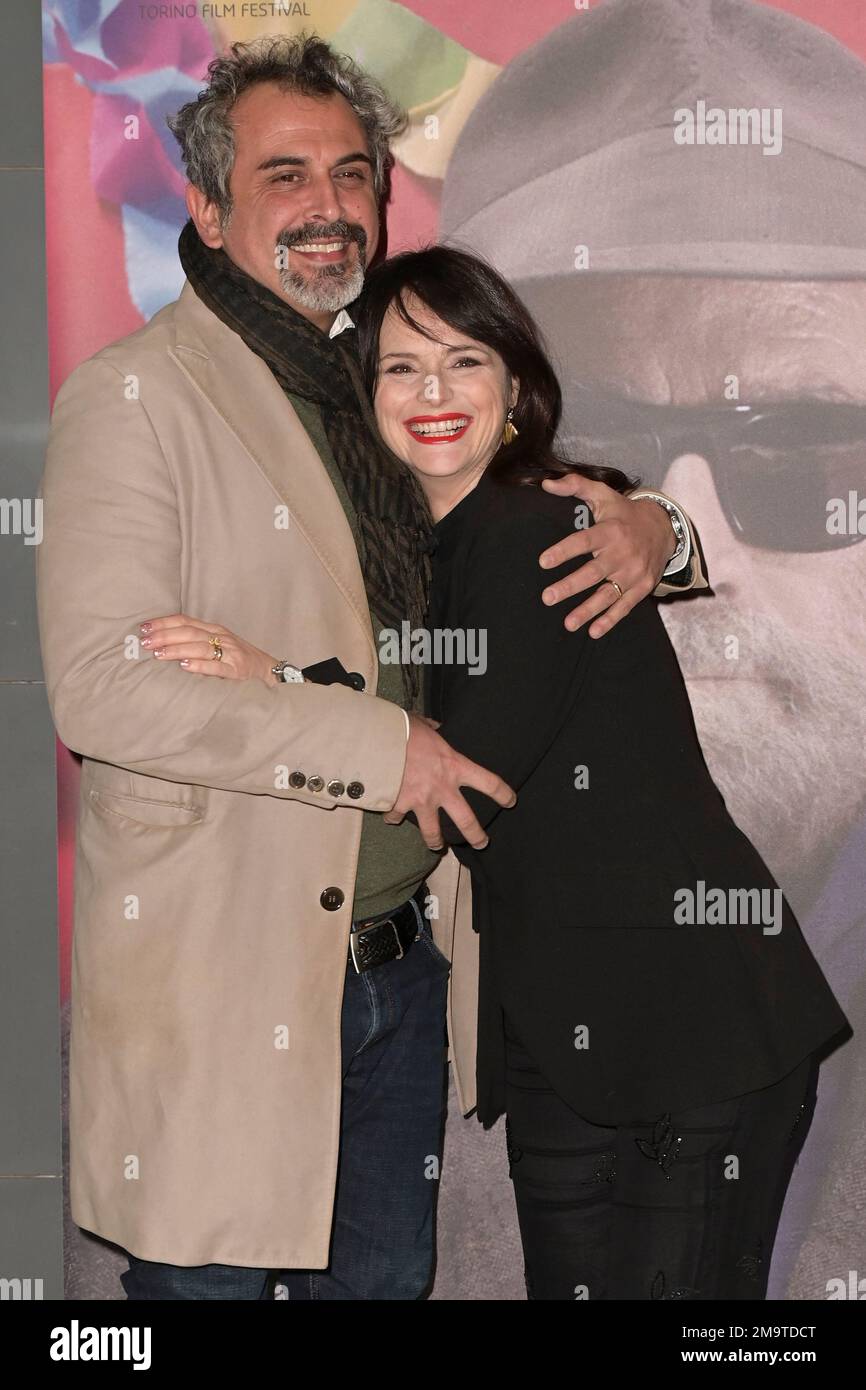 Rome, Italy. 18th Jan, 2023. Bernardo De Luca (l) and Lorena Bianchetti ...