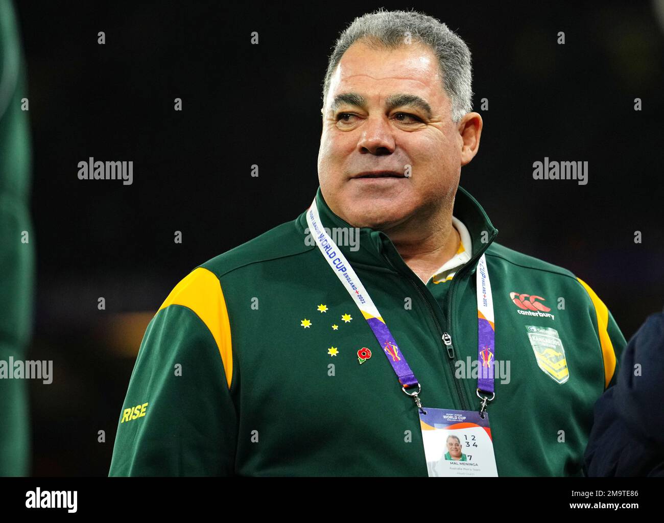 Australia's head coach Mal Meninga after the Rugby League World Cup ...