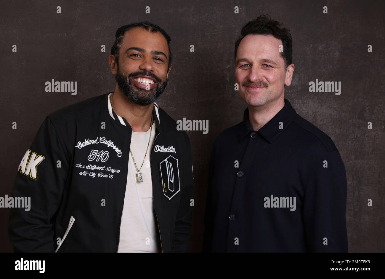 David Diggs, left, and Matthew Rhys, from the Apple TV+ television ...
