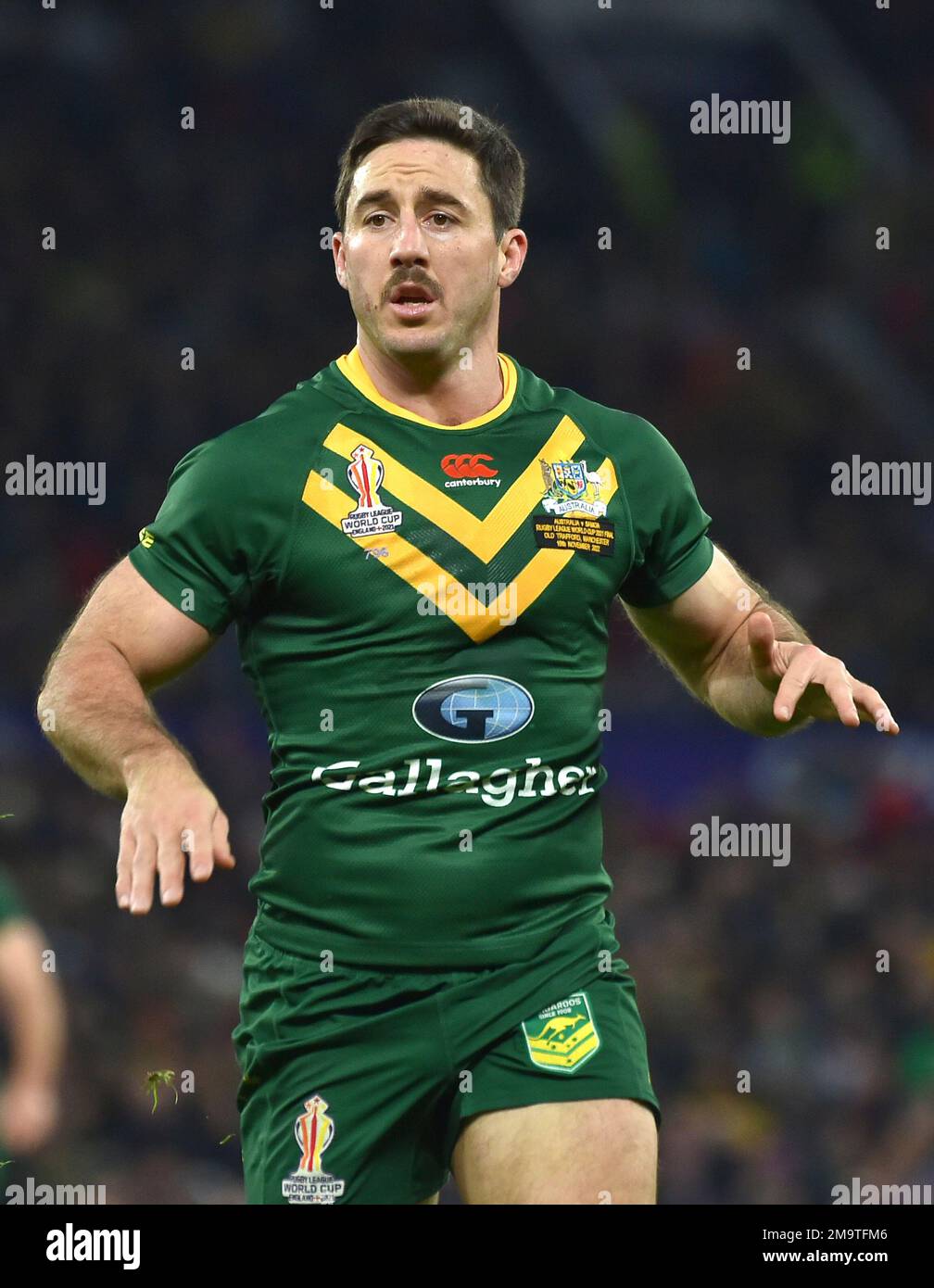 Australia's Ben Hunt during the Rugby League World Cup final match ...