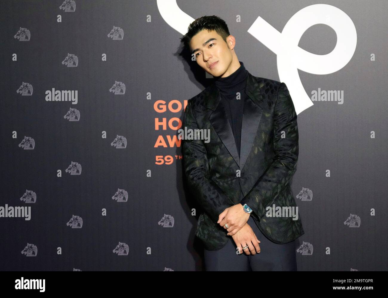 Taiwanese actor Edward Chen arrives at the 59th Golden Horse Awards in ...