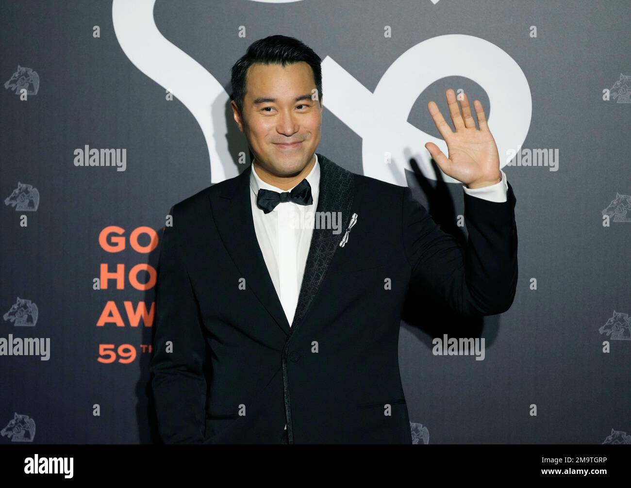 Taiwanese actor Joseph Chang arrives at the 59th Golden Horse Awards in ...