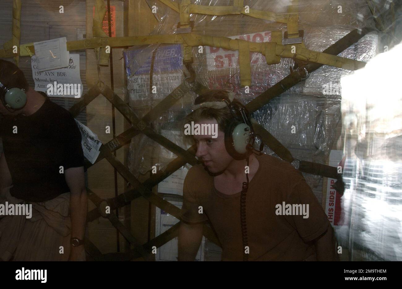 US Air Force (USAF) SENIOR AIRMAN (SRA) Chris Henrich, Loadmaster ...