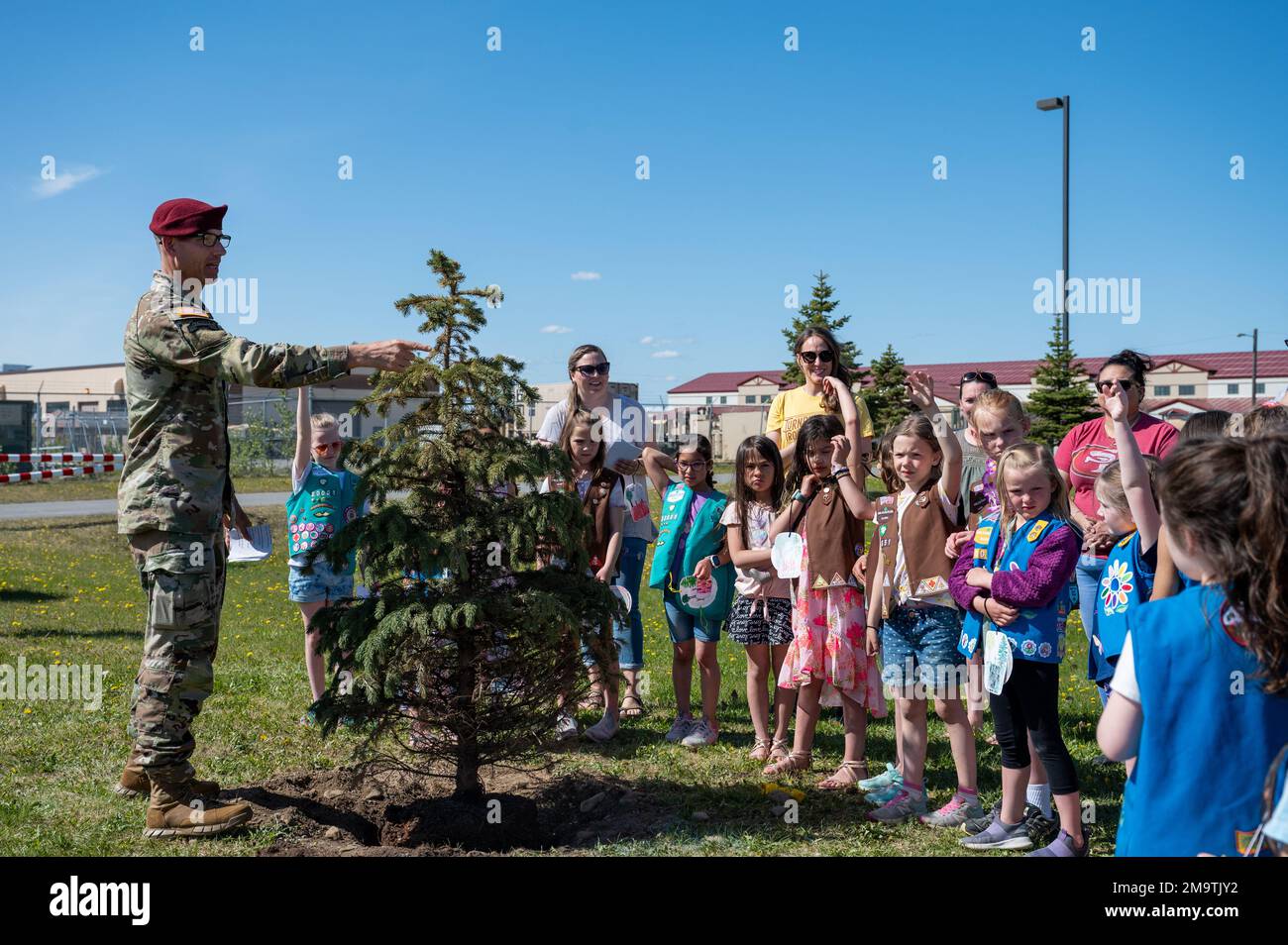 U.S. Army Maj. Gen. Brian Eifler, commanding general of United States ...