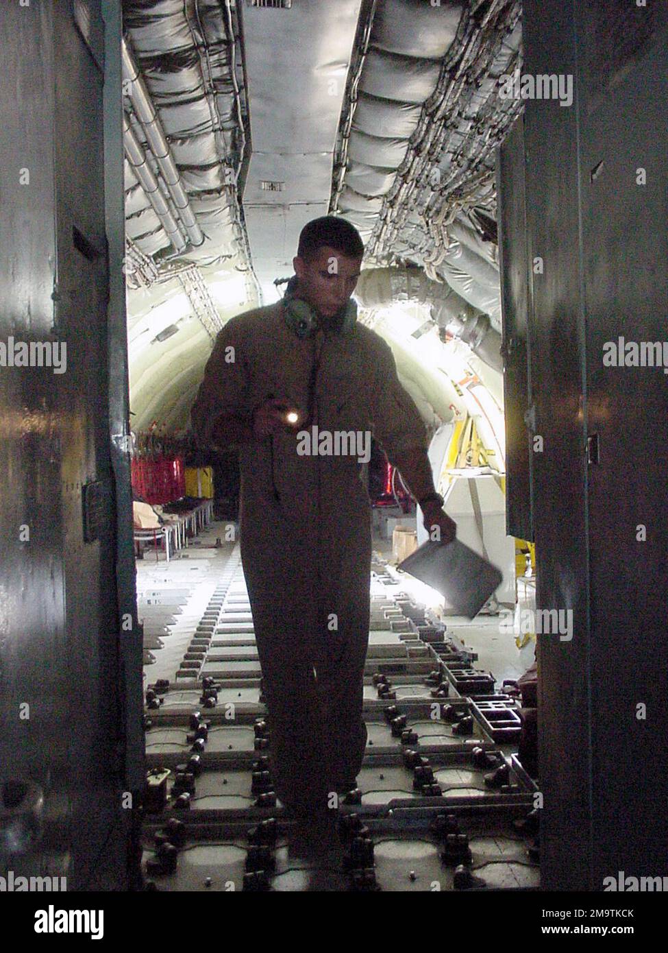 US Air Force (USAF) AIRMAN First Class (A1C) Richard McFadden, Boom ...