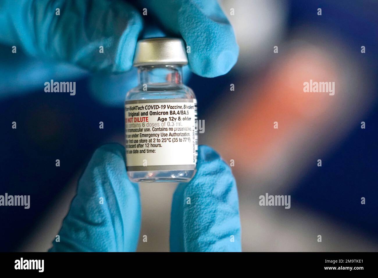 Tameiki Lee, a Jackson-Hinds Comprehensive Health Center nurse, holds a ...