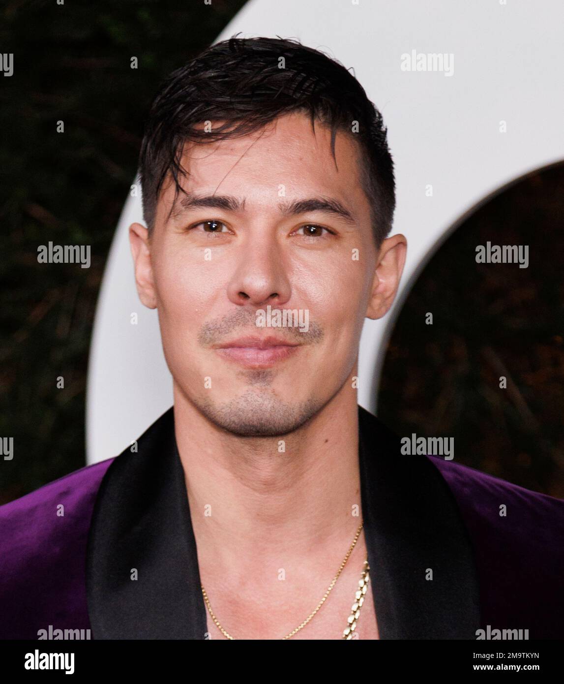 Lewis Tan arrives at the 2022 GQ Men of the Year Party on Thursday, Nov ...
