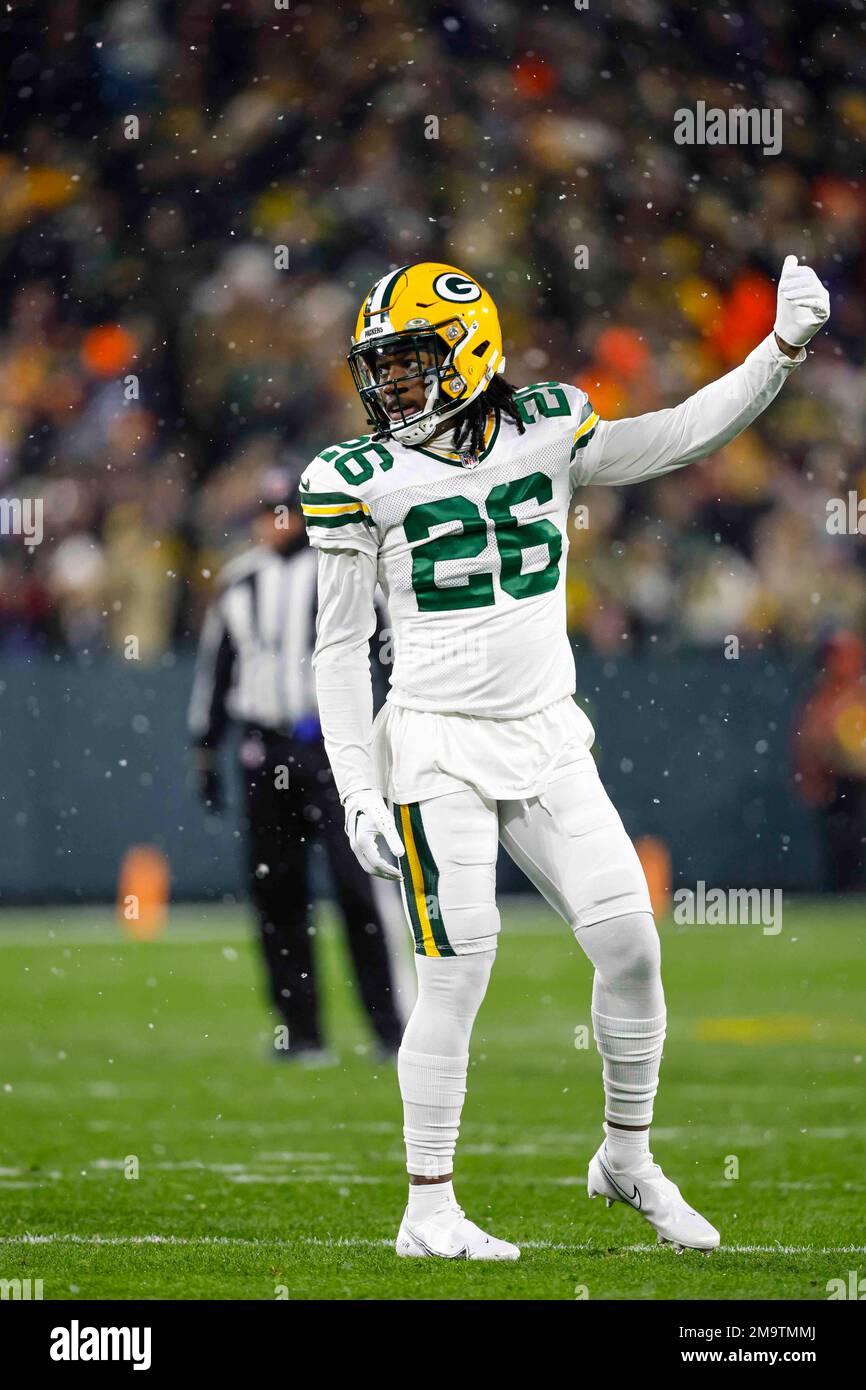 Green Bay Packers safety Darnell Savage (26) plays defense during an ...