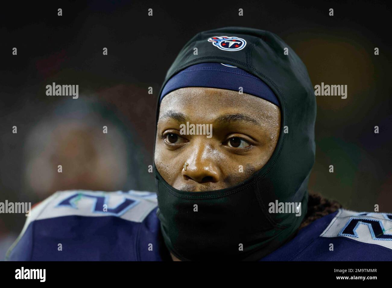 Tennessee Titans running back Derrick Henry (22) during an NFL football ...