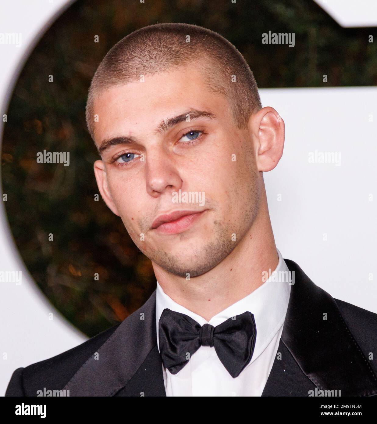 Hank Korsan arrives at the 2022 GQ Men of the Year Party on Thursday ...