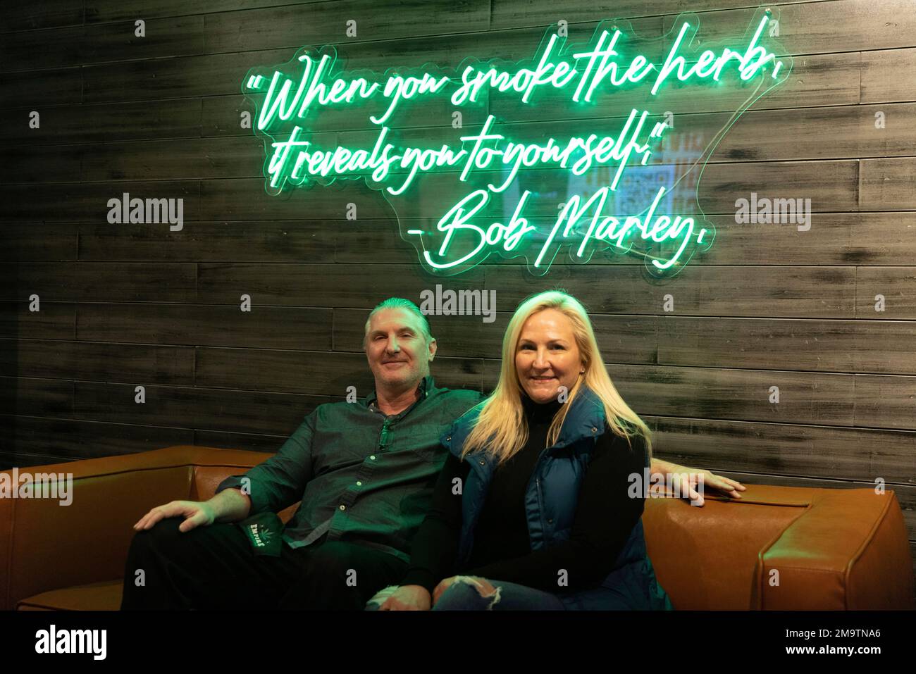 Jonathan and Lenore Elfand, two of the owners of Empire Cannabis Club ...