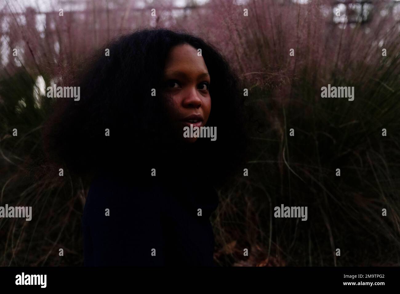 Mira Ugwuadu, 17, poses for a portrait on Thursday, Nov. 17, 2022, in ...