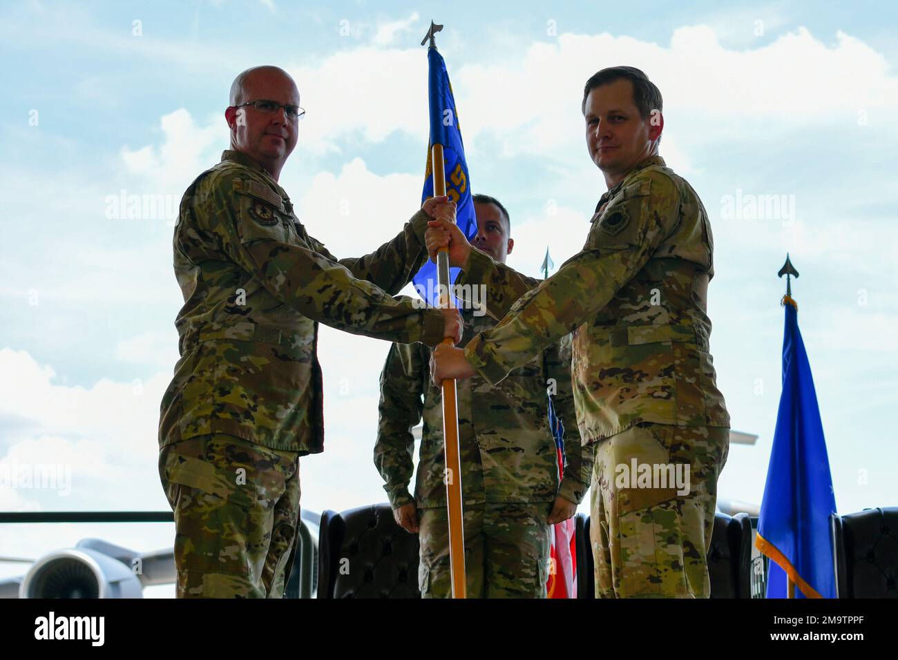U.S. Air Force Lt. Col. Travis Elliott, 437th Operations Support ...