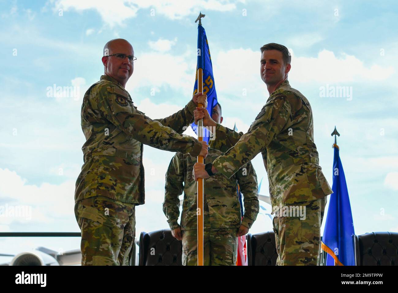 U.S. Air Force Lt. Col. Michael Zinkgraf, 437th Operations Support ...