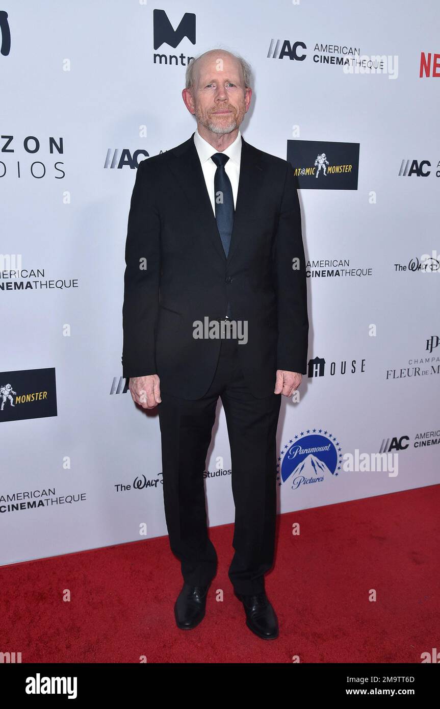 Ron Howard arrives at the 36th annual American Cinematheque Awards on ...