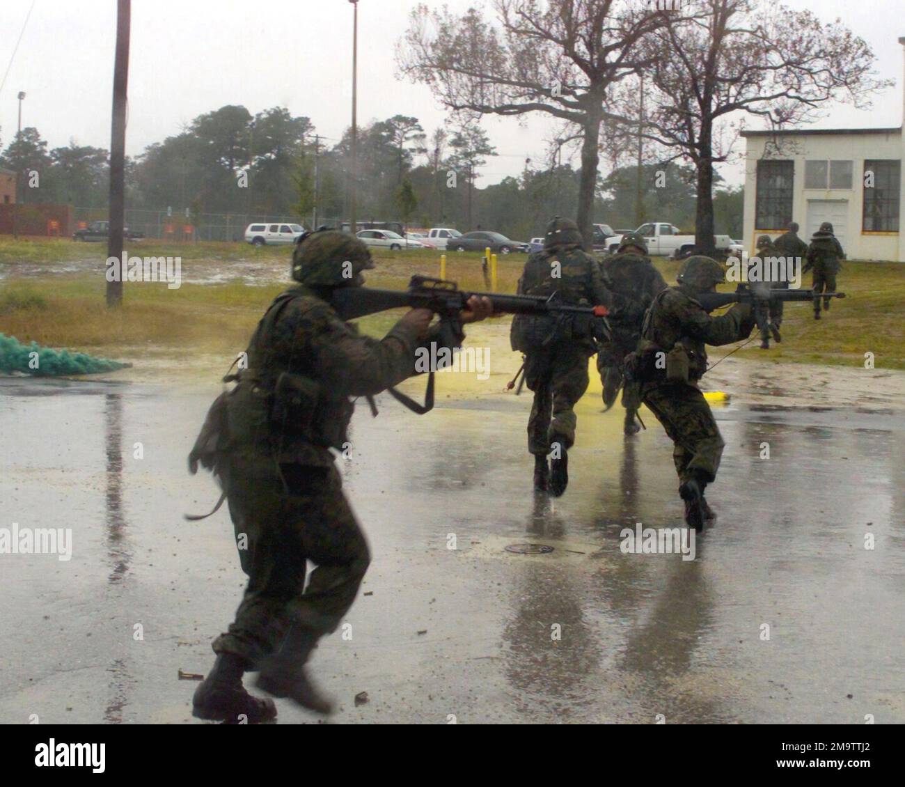 US Marine Corps (USMC) members from Small Crafts Company, Headquarters ...