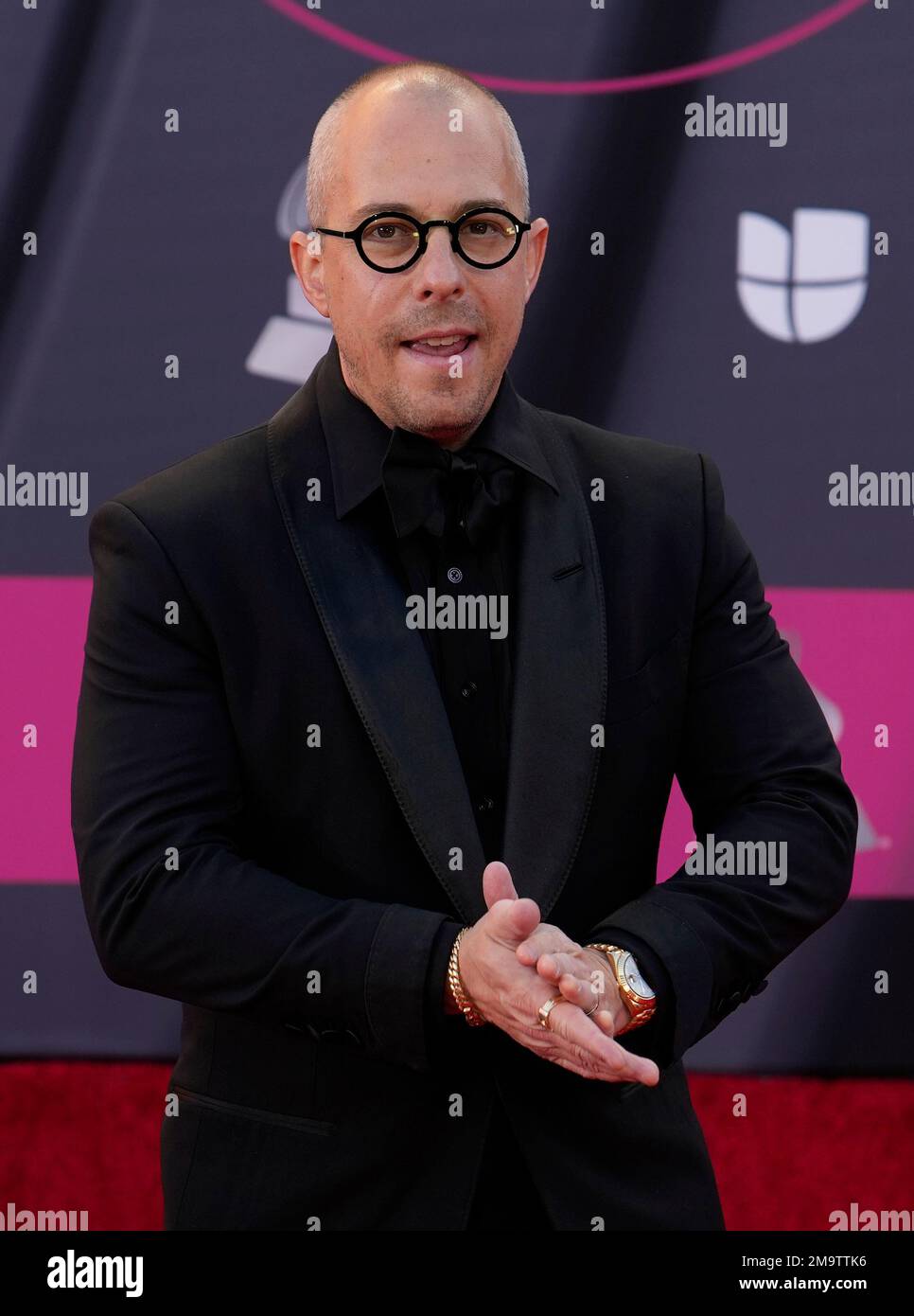 Josh Gudwin arrives at the 23rd annual Latin Grammy Awards at the ...