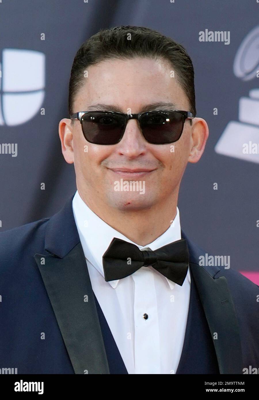 Martin Bejerano arrives at the 23rd annual Latin Grammy Awards at the ...