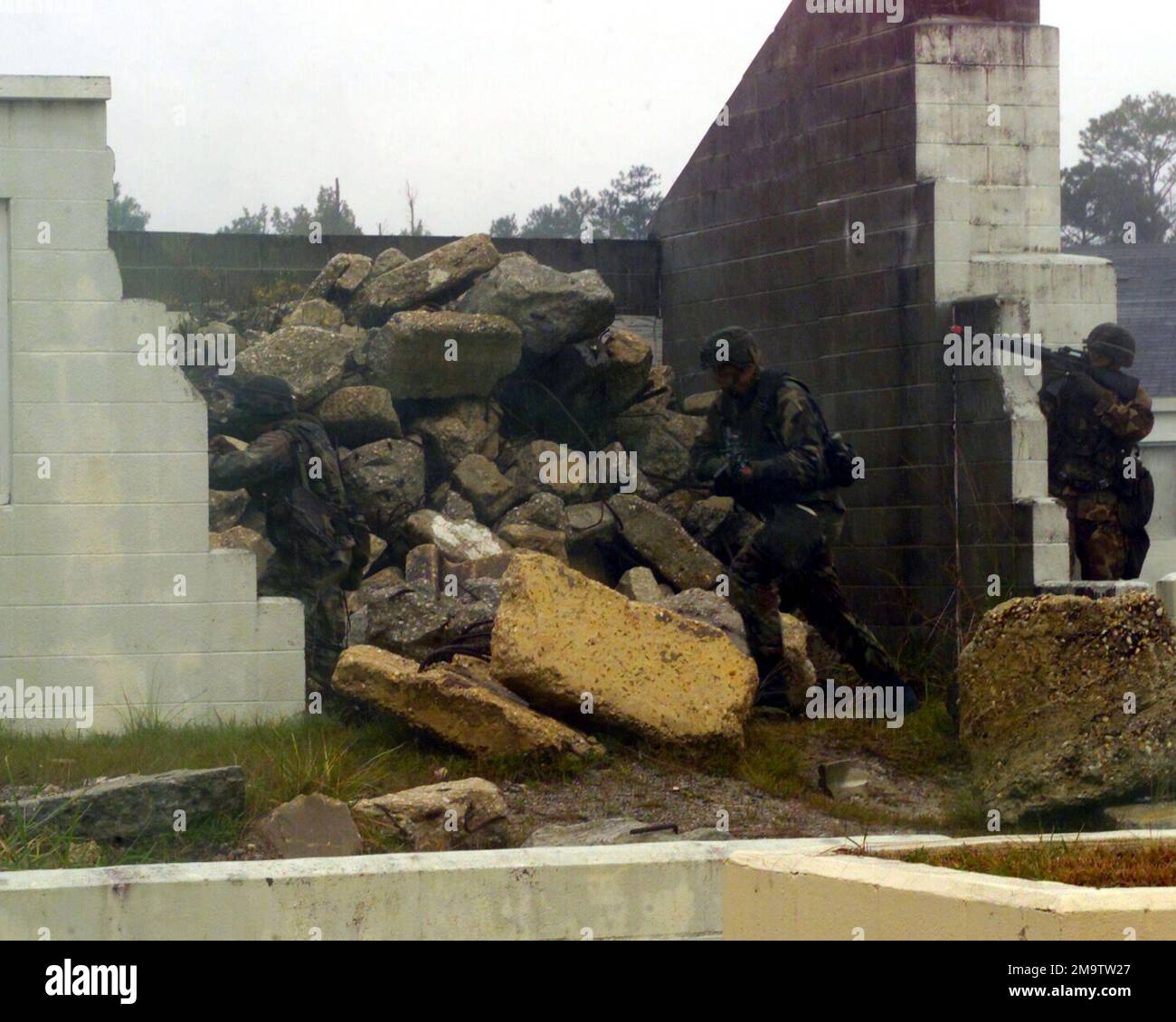 US Marine Corps (USMC) members from the Second Battalion, Second Marine ...