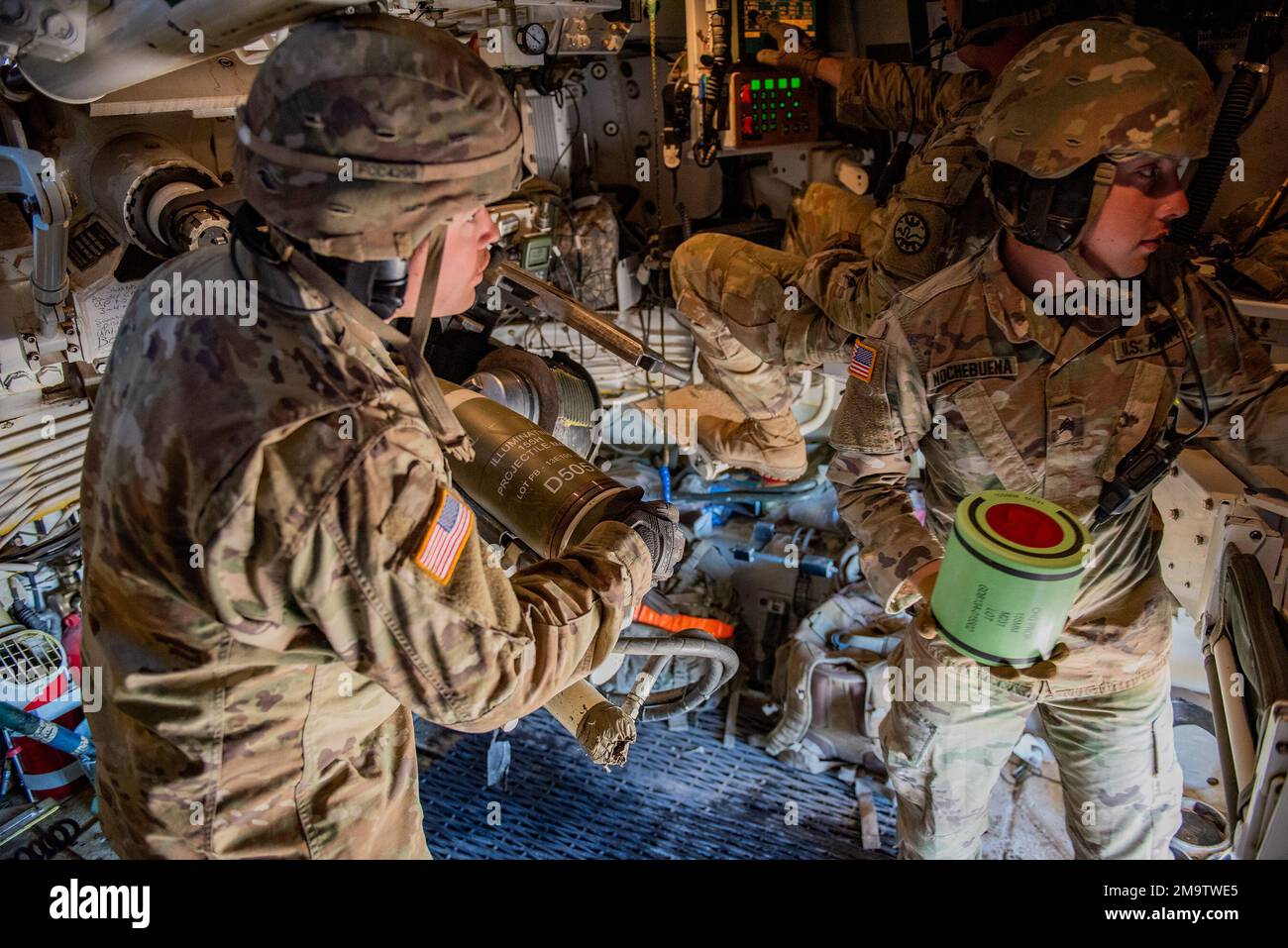 The Idaho Army National Guard’s 1st of the 148th Field Artillery ...