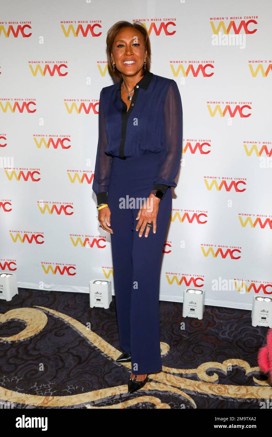 Journalist Robin Roberts attends the 2022 Women's Media Awards at the ...