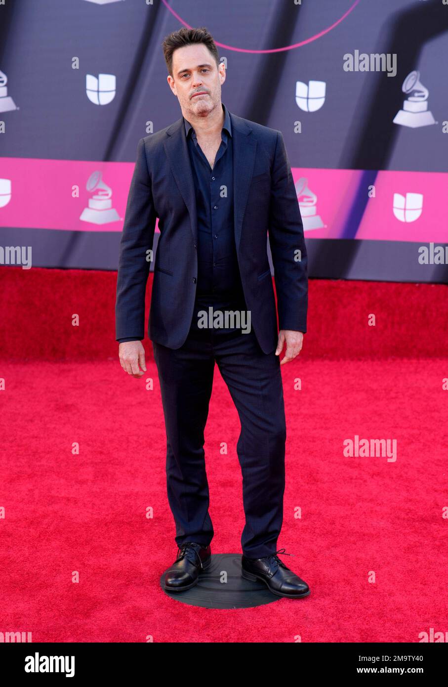 Roman Rojas arrives at the 23rd annual Latin Grammy Awards at the ...