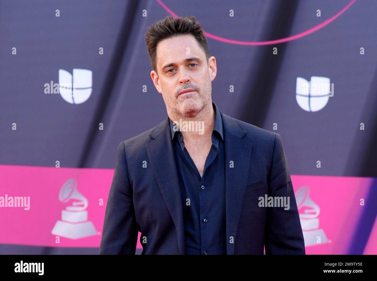 Roman Rojas arrives at the 23rd annual Latin Grammy Awards at the ...