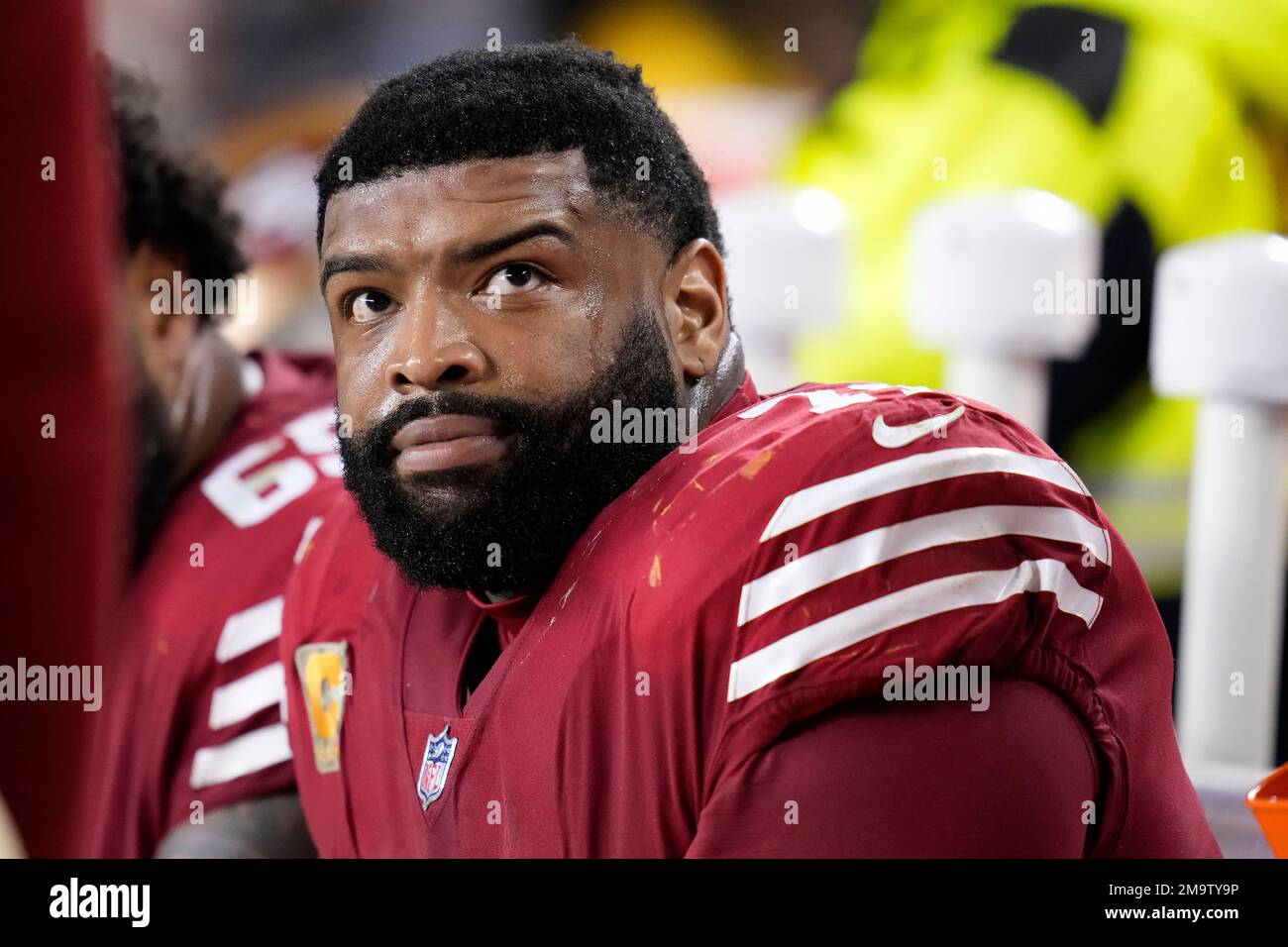San Francisco 49ers offensive tackle Trent Williams against the Los ...
