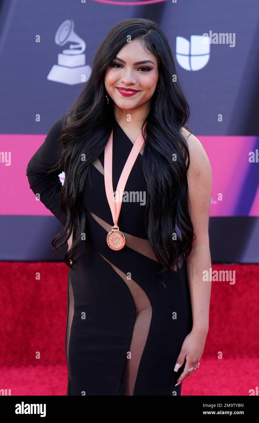Isabel Marie arrives at the 23rd annual Latin Grammy Awards at the ...
