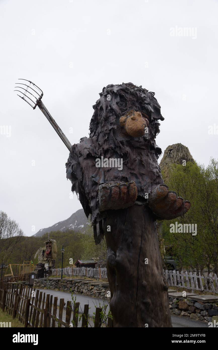 Senjatrollet on Norway's second largest island Senja Stock Photo - Alamy