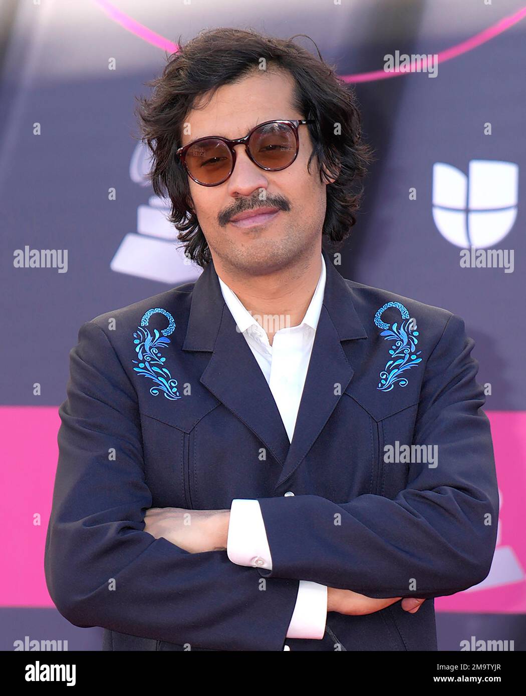 El David Aguilar arrives at the 23rd annual Latin Grammy Awards at the ...