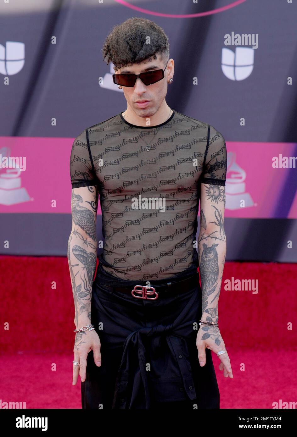 Albert Hype arrives at the 23rd annual Latin Grammy Awards at the ...