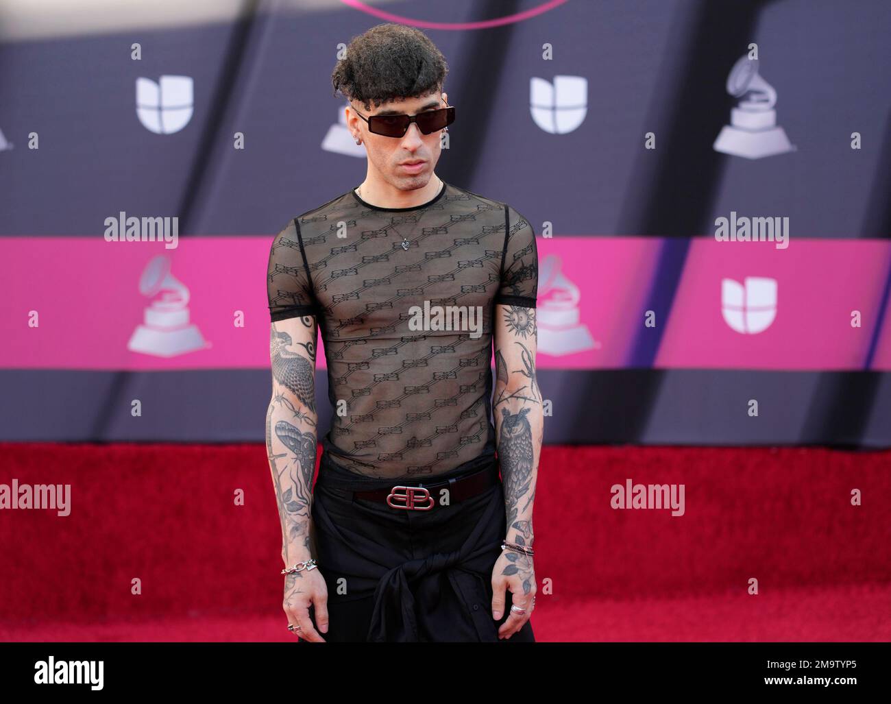 Albert Hype arrives at the 23rd annual Latin Grammy Awards at the ...