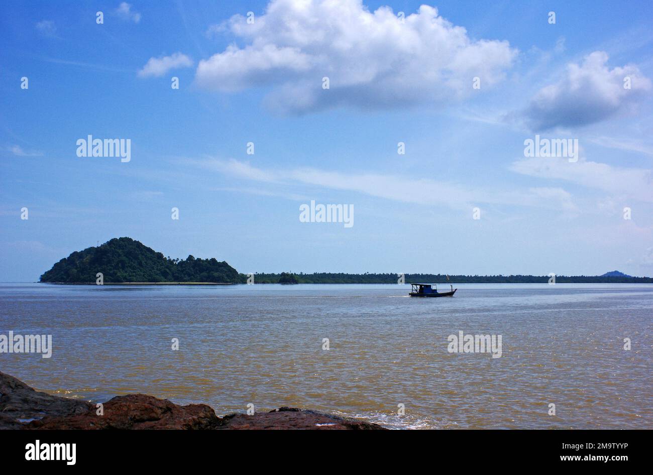 Pantai Tanjung Batu Beach, Pemangkat, Sambas, West Kalimantan ...