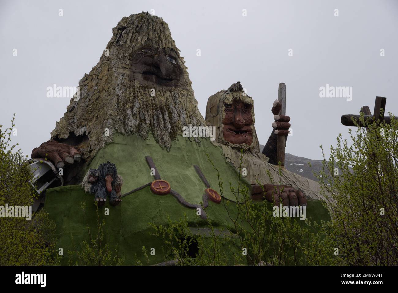 Senjatrollet on Norway's second largest island Senja Stock Photo - Alamy