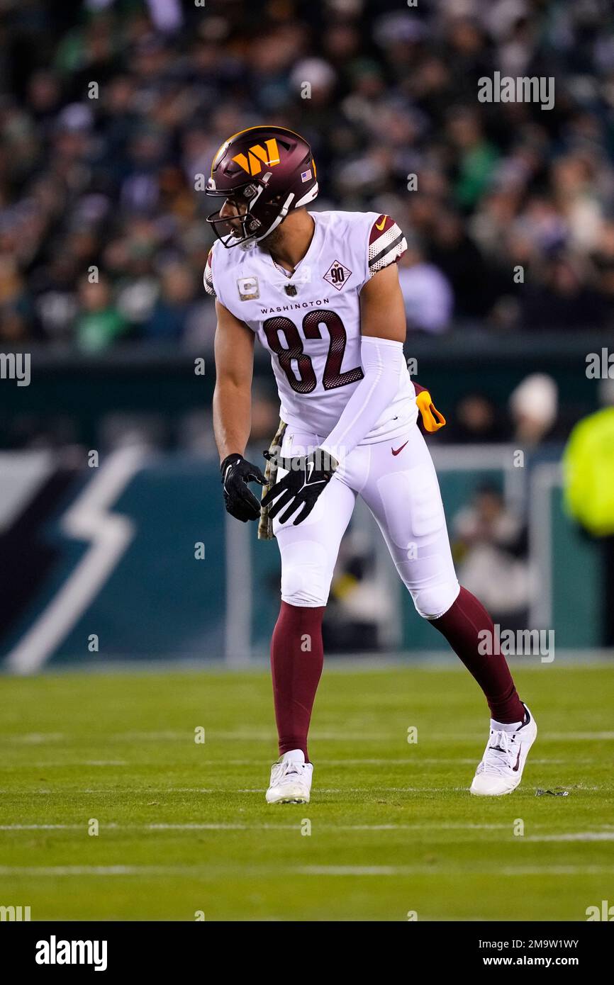 Washington Commanders' Logan Thomas in action during an NFL football ...