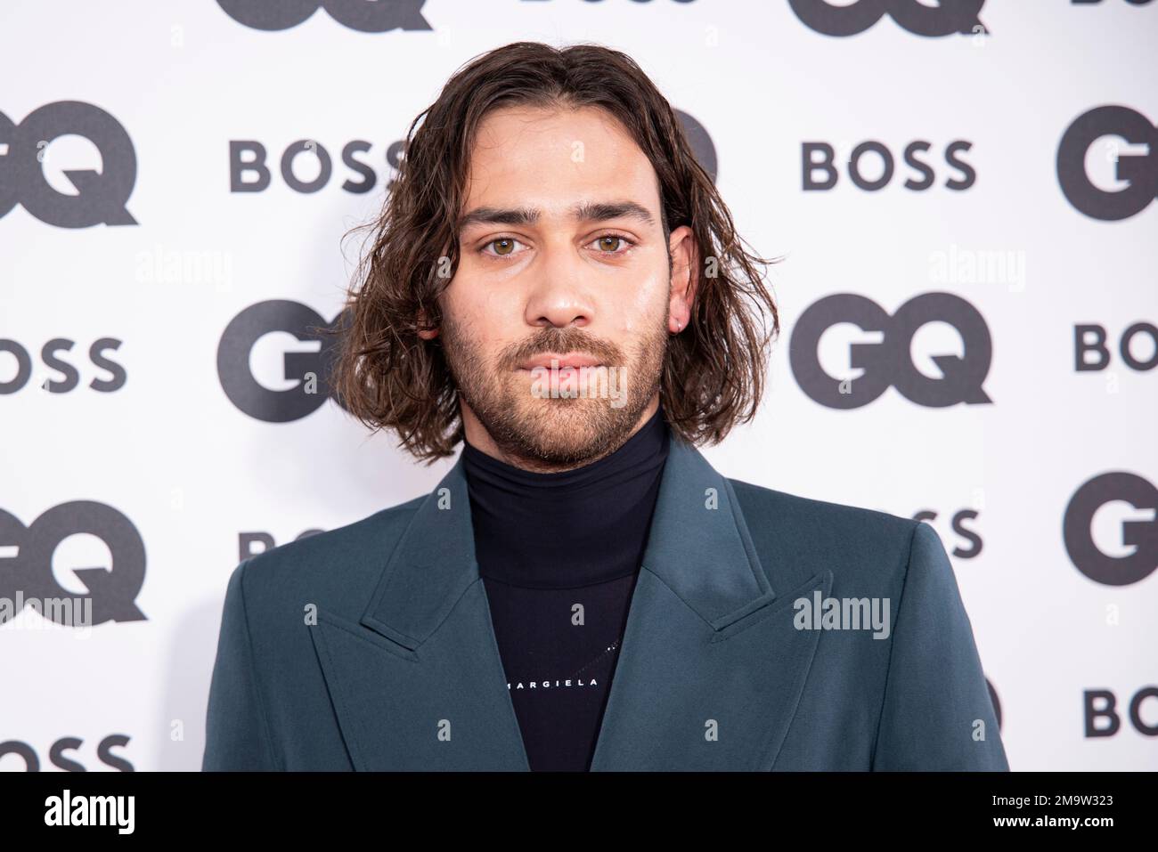 Max Baldry poses for photographers upon arrival at the GQ Men of the ...