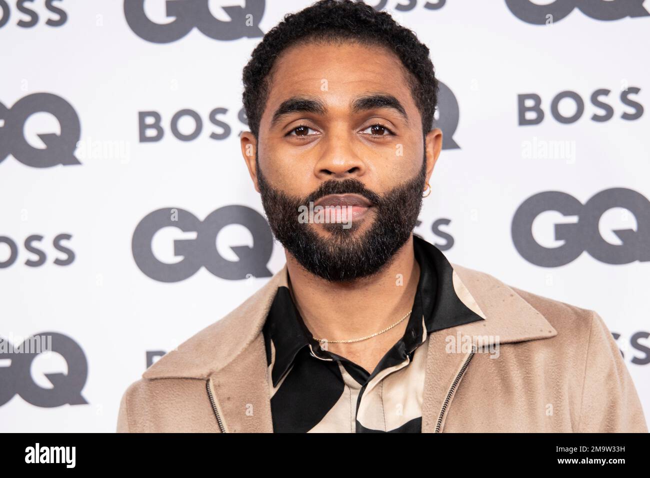 Anthony Welsh poses for photographers upon arrival at the GQ Men of the ...