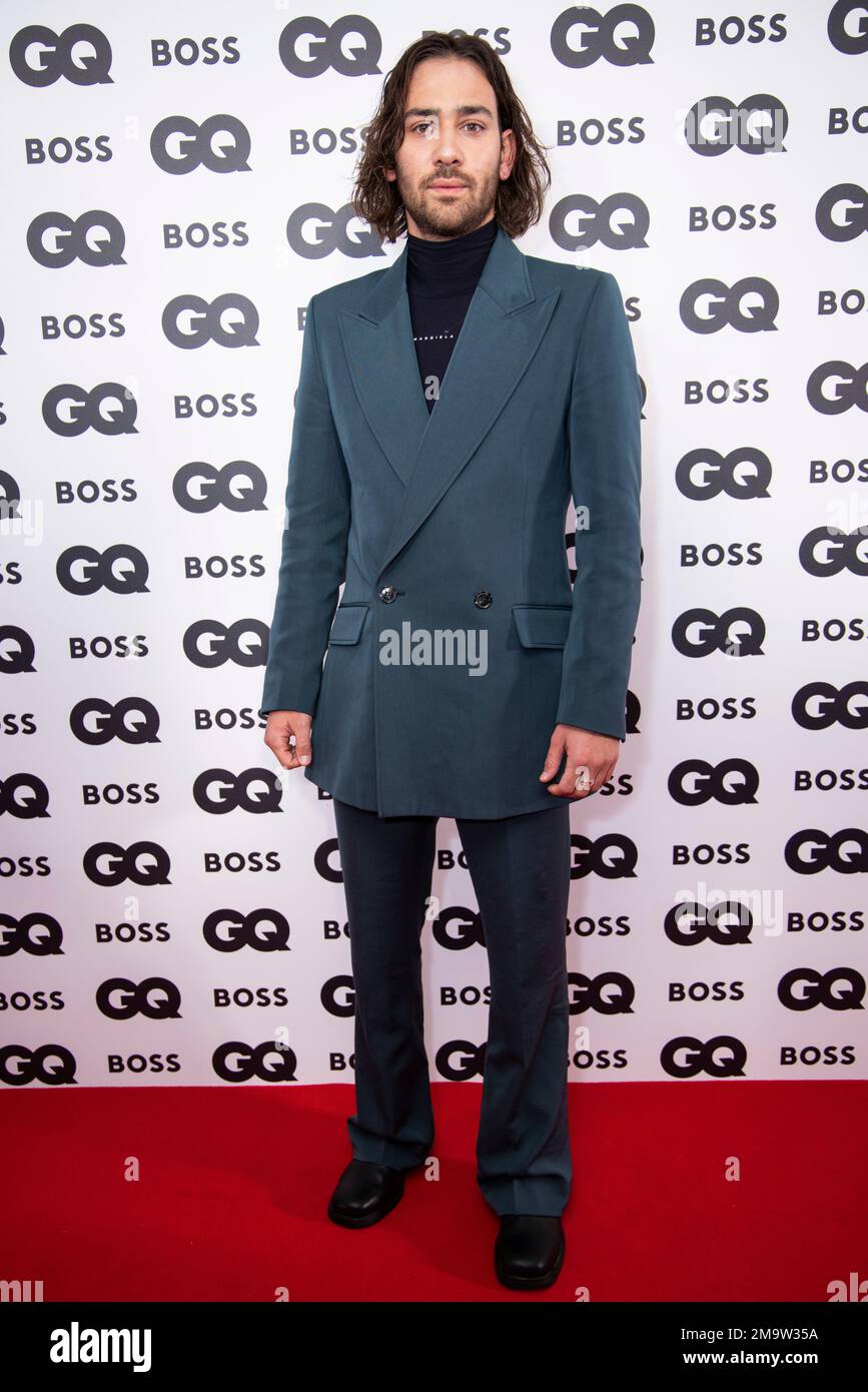 Max Baldry poses for photographers upon arrival at the GQ Men of the ...