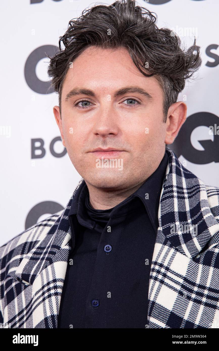 Daniel Fletcher poses for photographers upon arrival at the GQ Men of ...