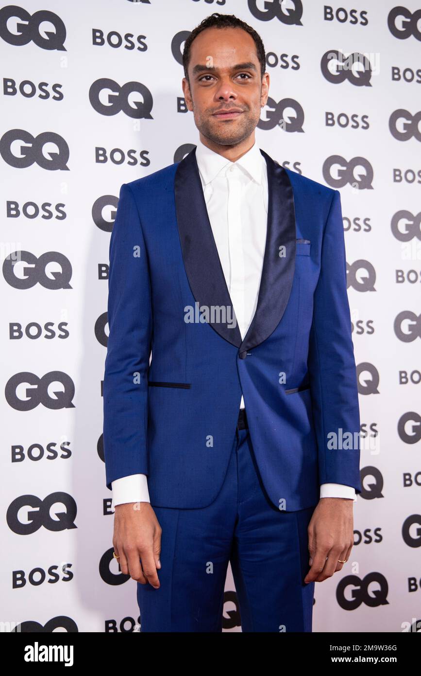 Raven Smith poses for photographers upon arrival at the GQ Men of the ...