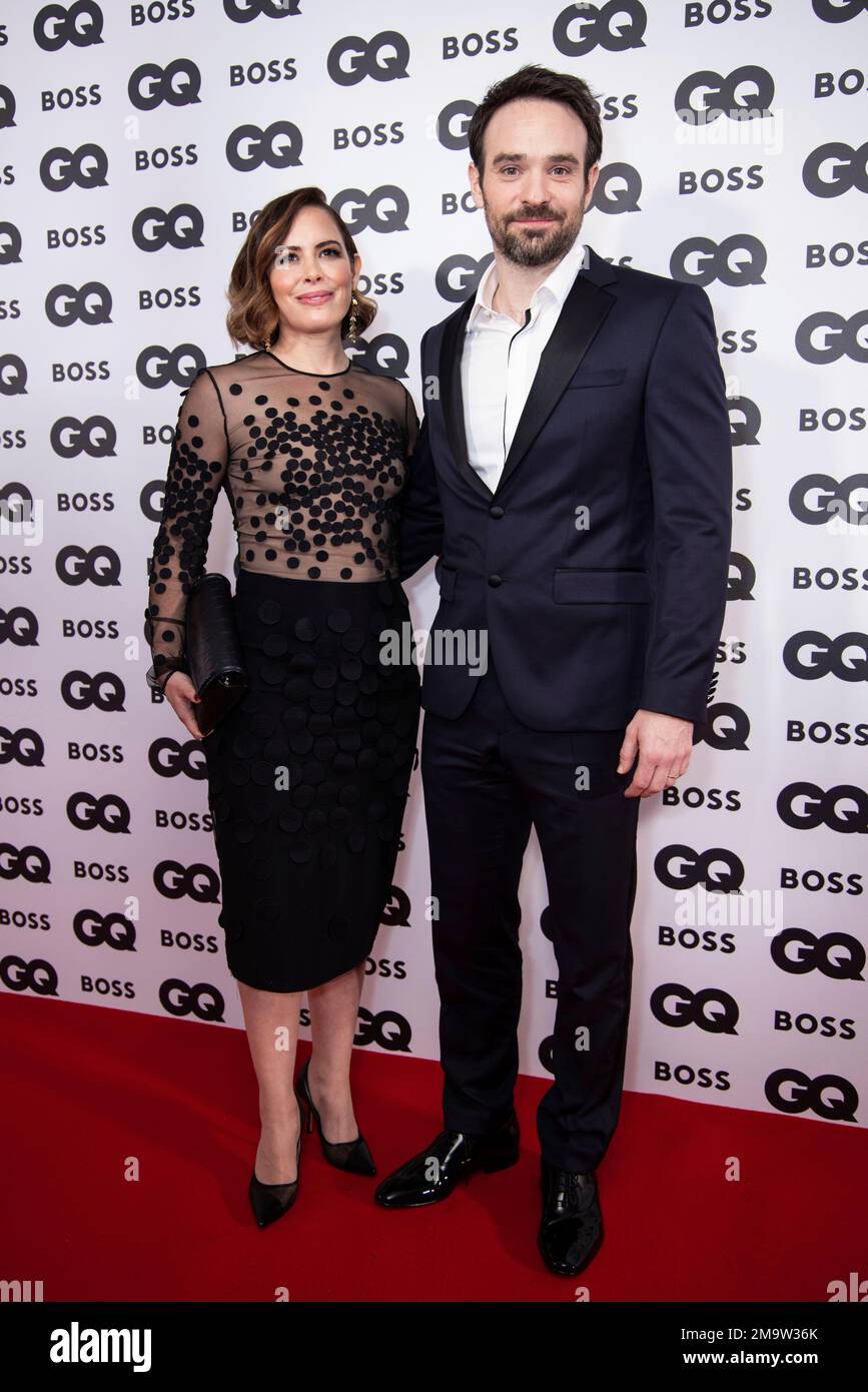 Samantha Thomas and Charlie Cox pose for photographers upon arrival at ...