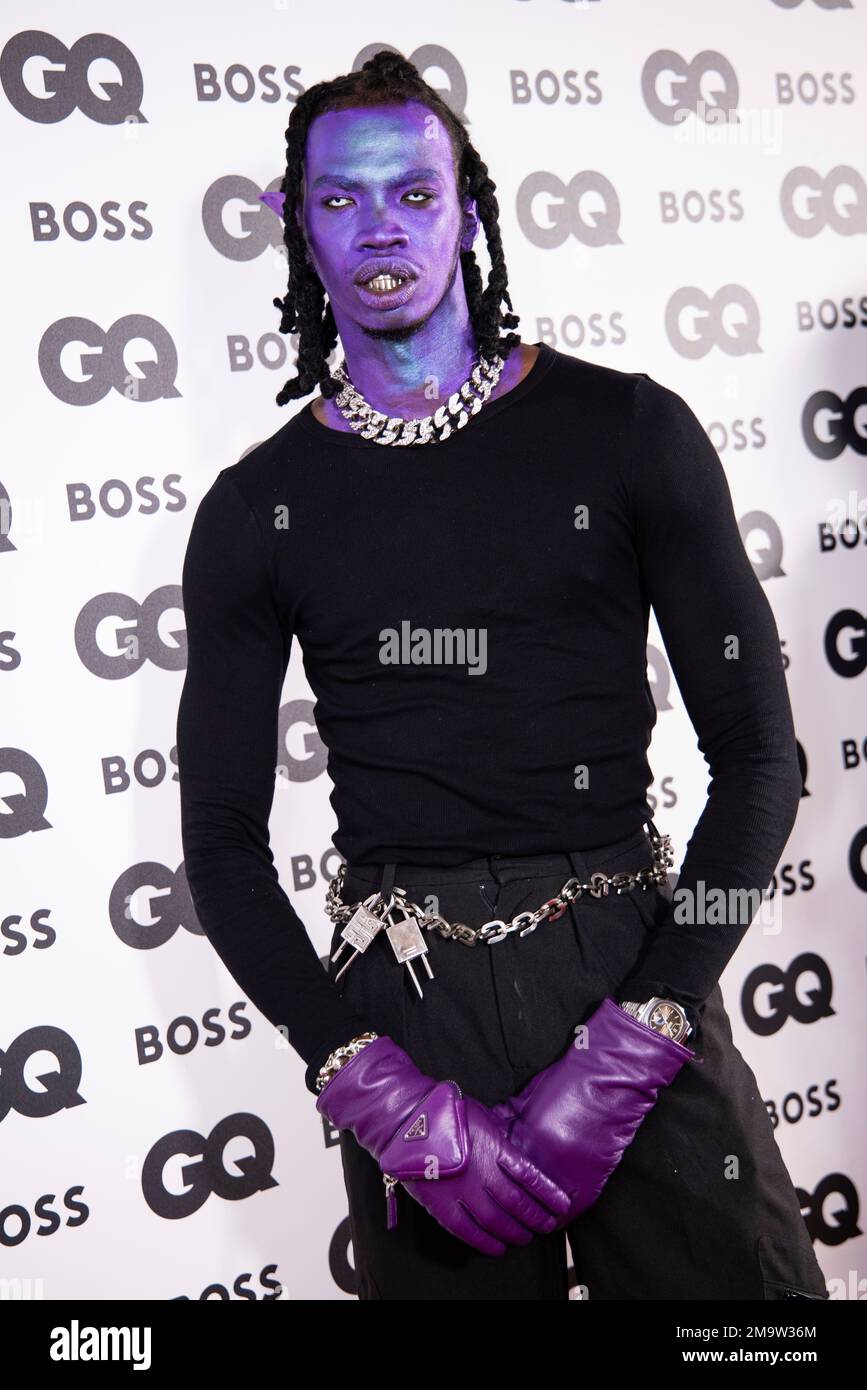 Lancey Foux poses for photographers upon arrival at the GQ Men of the ...