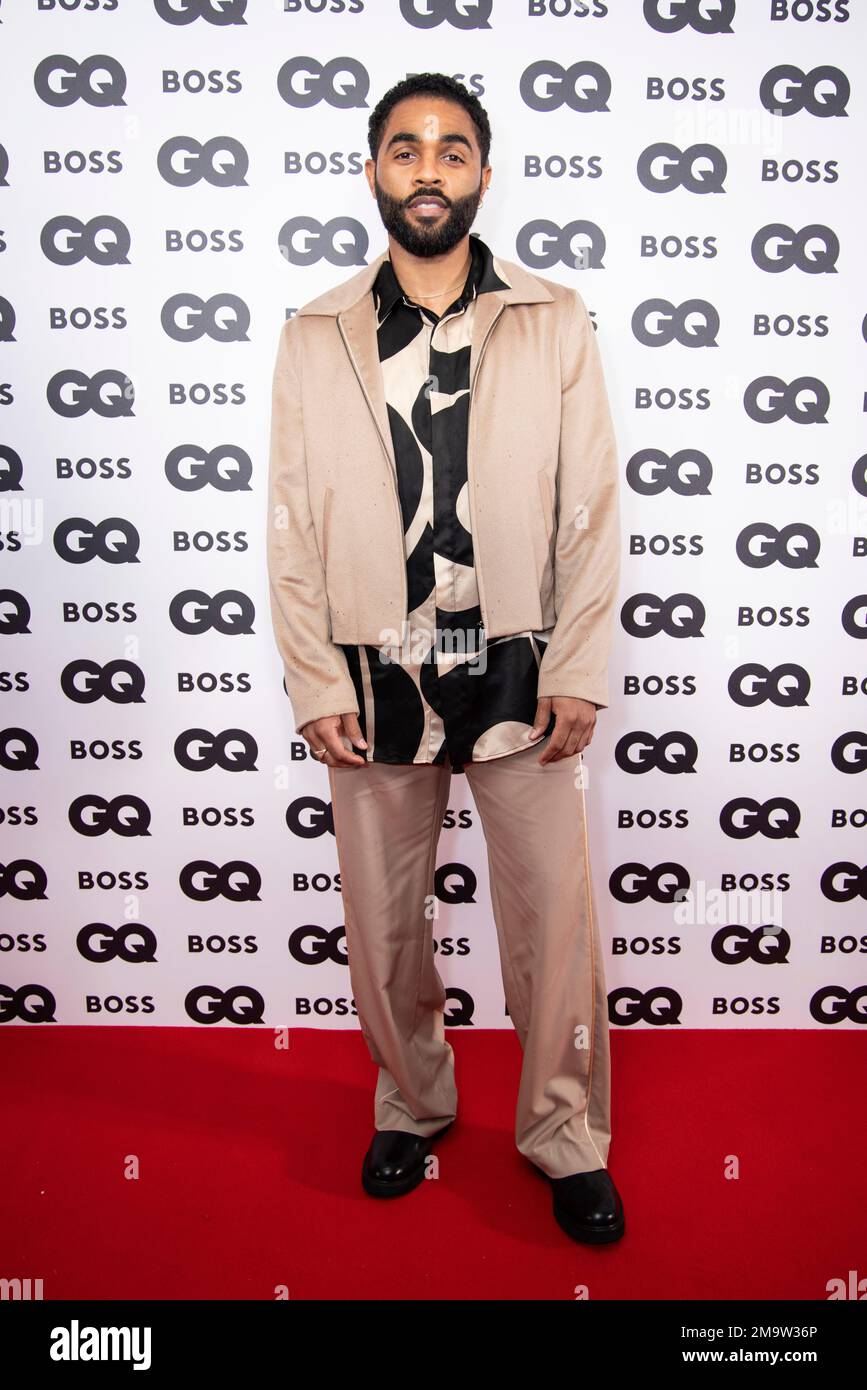 Anthony Welsh poses for photographers upon arrival at the GQ Men of the ...
