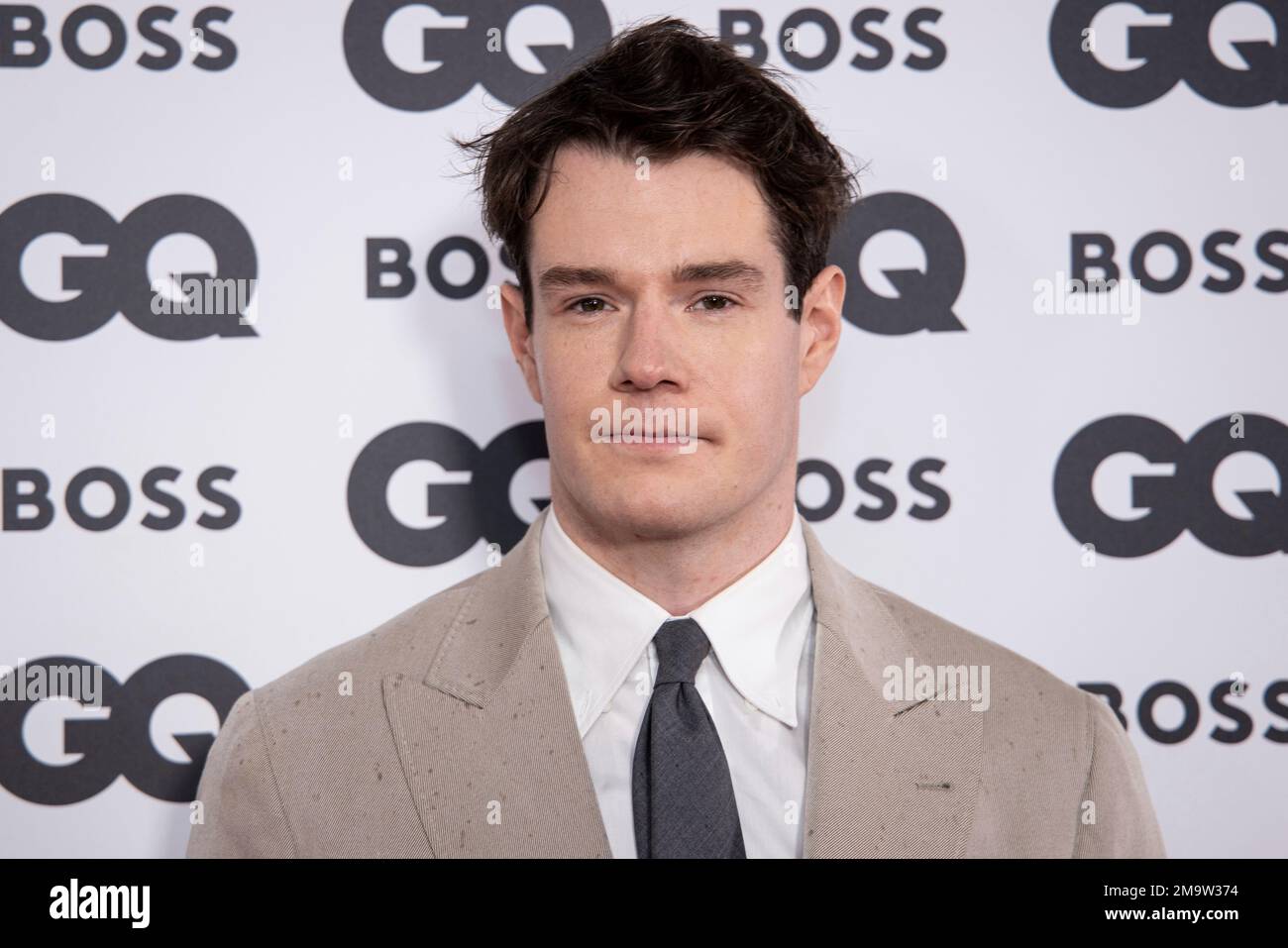 Connor Swindells poses for photographers upon arrival at the GQ Men of ...