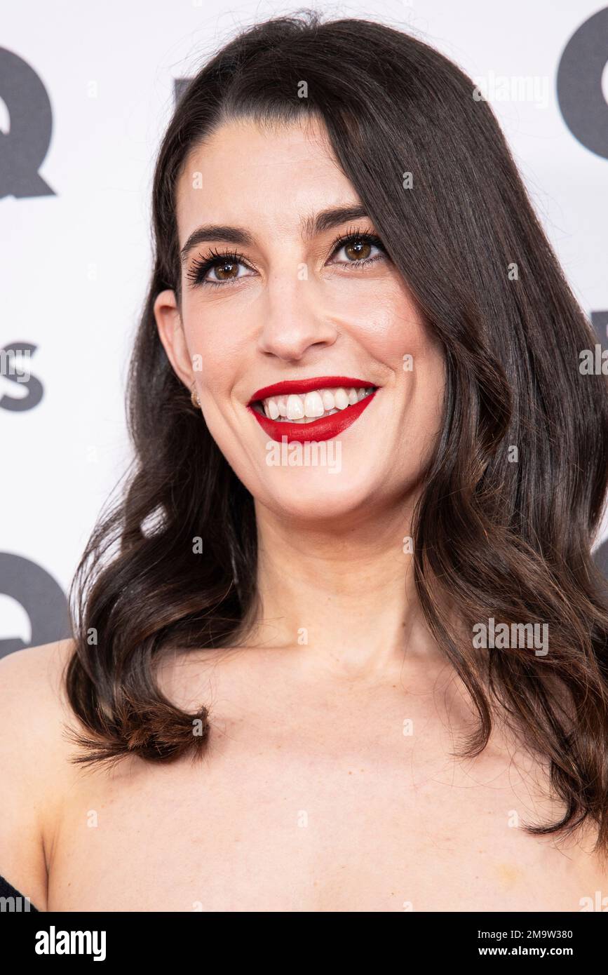 Madeleine Churchill poses for photographers upon arrival at the GQ Men ...