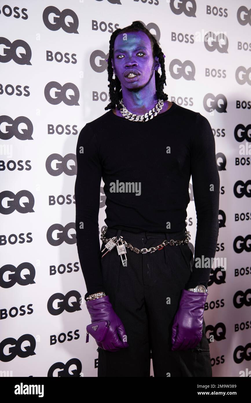 Lancey Foux poses for photographers upon arrival at the GQ Men of the ...