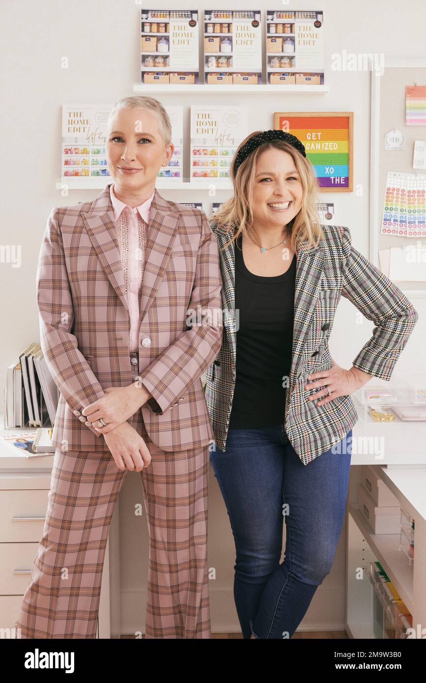 Clea Shearer, left, and Joanna Teplin pose for a portrait to promote ...